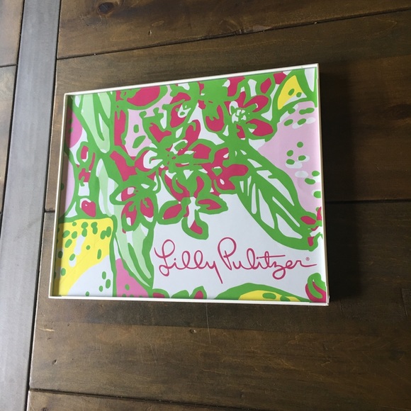 Lilly Pulitzer | Accessories | Lilly Pulitzer Logo Bag With Free Frame ...